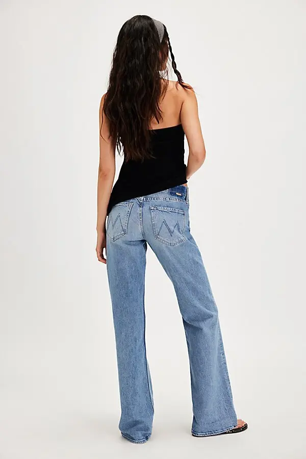 MOTHER The Bookie Heel Jeans - Are We There Yet?