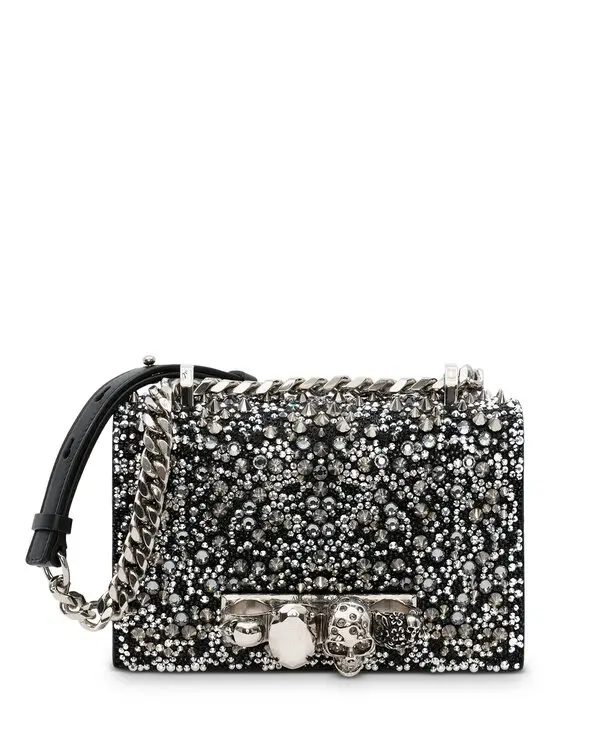 Alexander McQueen Mini Jeweled Satchel