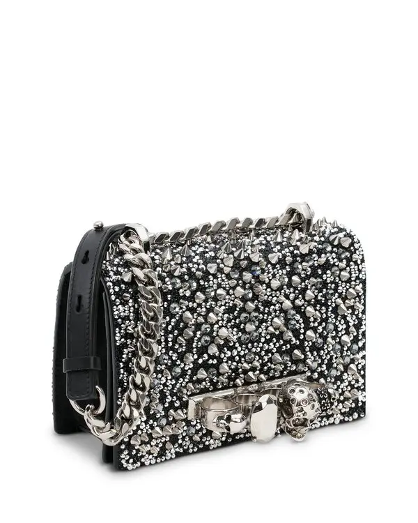 Alexander McQueen Mini Jeweled Satchel