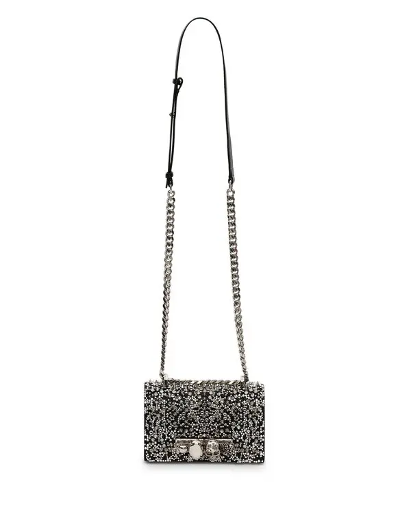 Alexander McQueen Mini Jeweled Satchel