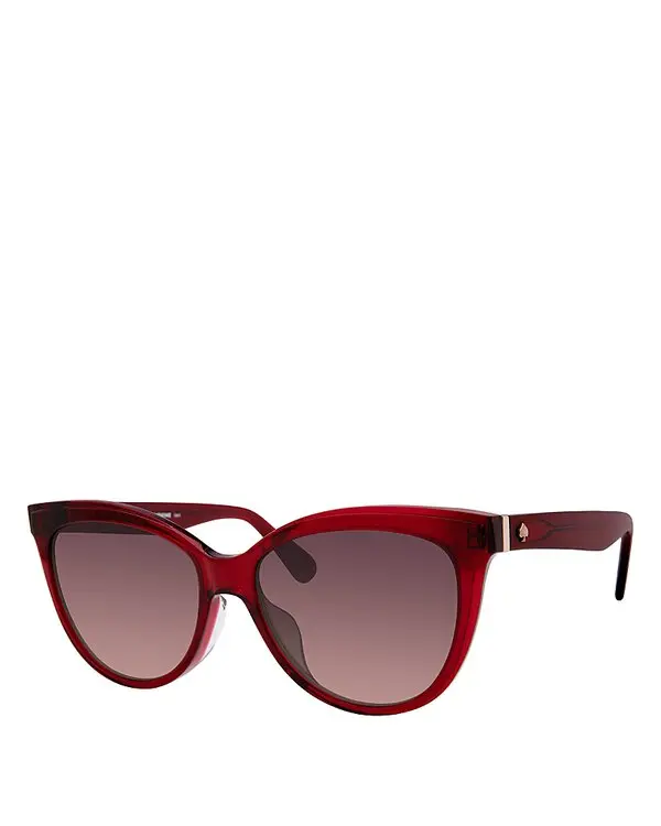 Kate Spade New York Daesha Cat Eye Sunglasses - Red/pink Gradient