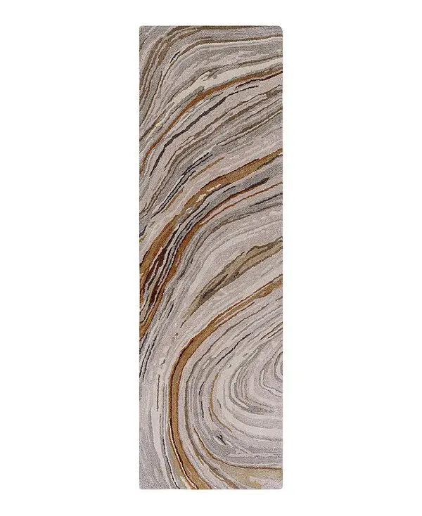 SURYA Kavita 23252 Runner Area Rug, 2'6 X 8 - Charcoal
