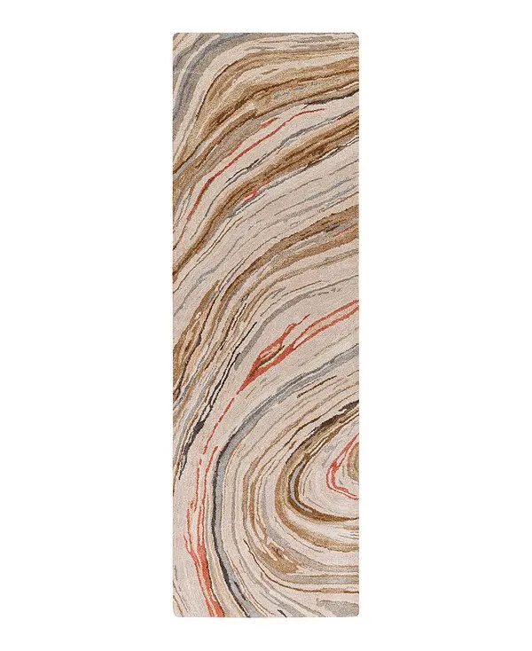 SURYA Kavita 23252 Runner Area Rug, 2'6 X 8 - Cocoa