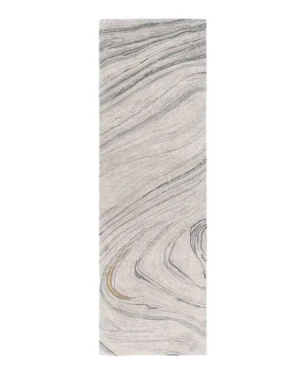 SURYA Kavita 23252 Runner Area Rug, 2'6 X 8 - Silver