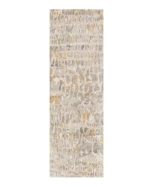 SURYA Kavita 33061 Runner Area Rug, 2'6 X 8 - Gray
