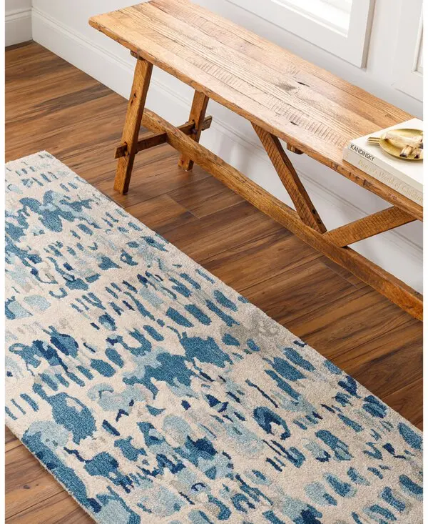SURYA Kavita 33061 Runner Area Rug, 2'6 X 8 - Gray