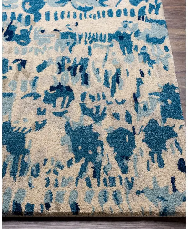 SURYA Kavita 33061 Area Rug, 8' X 10 - Navy