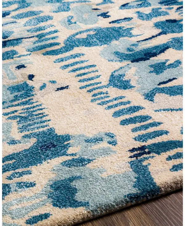 SURYA Kavita 33061 Area Rug, 8' X 10 - Navy