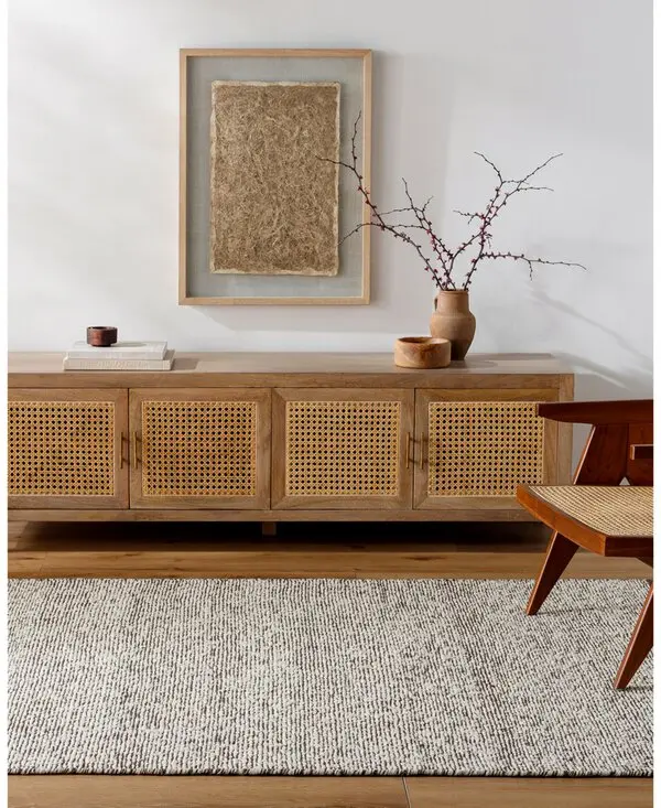 SURYA Jadie 489335 Area Rug, 5' X 7'6 - Gray