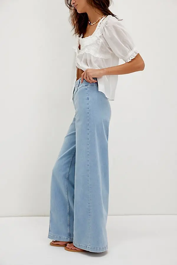 Free People We The Free Libre Wide-leg Jeans - Palermo