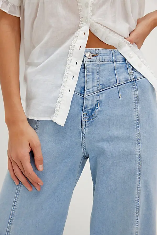 Free People We The Free Libre Wide-leg Jeans - Palermo