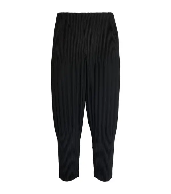 Issey Miyake Pleated Tapered Trousers