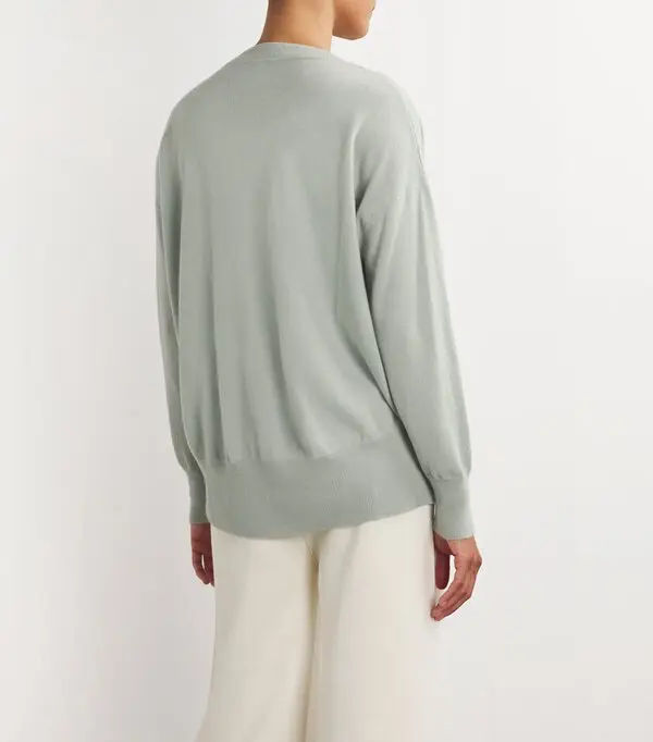 Le Kasha Organic Cashmere V-neck Sweater