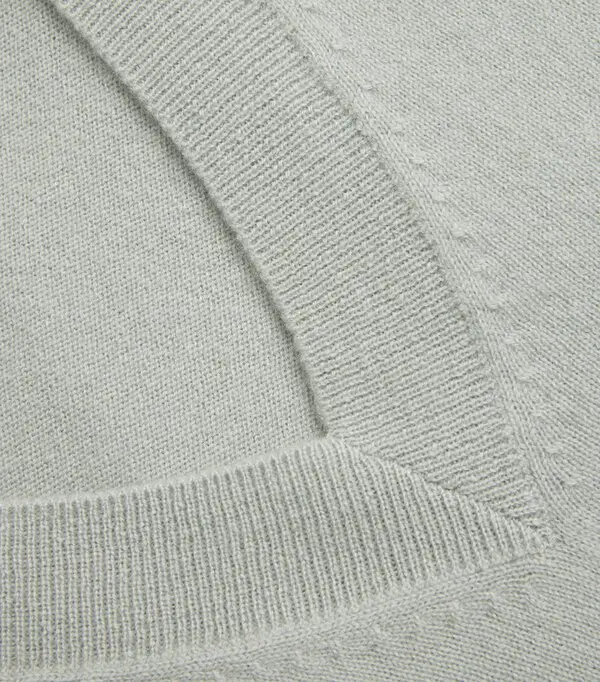 Le Kasha Organic Cashmere V-neck Sweater