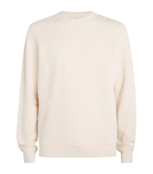 Sunspel Loopback Sweatshirt - Neutral