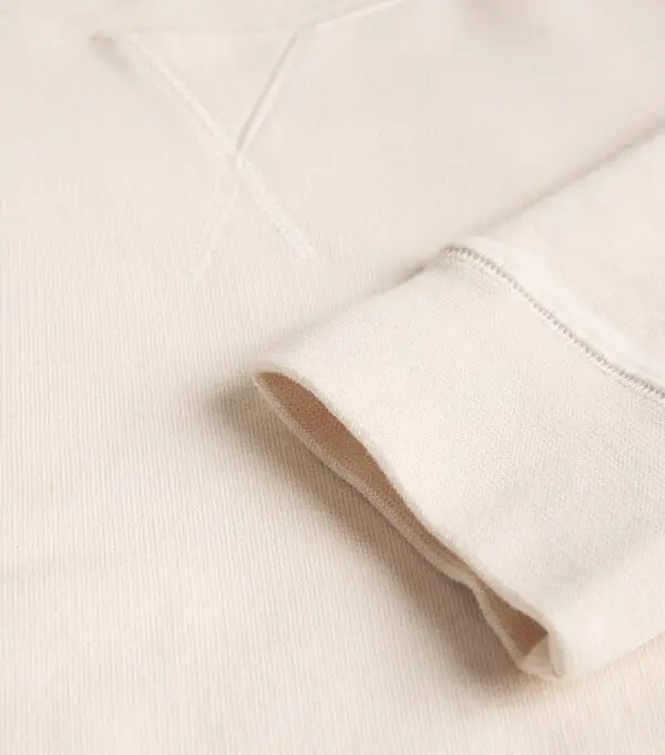 Sunspel Loopback Sweatshirt - Neutral