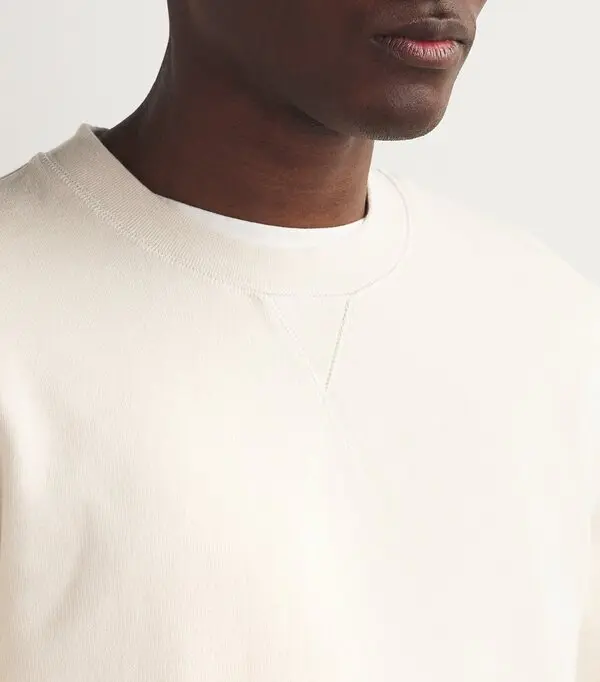 Sunspel Loopback Sweatshirt - Neutral