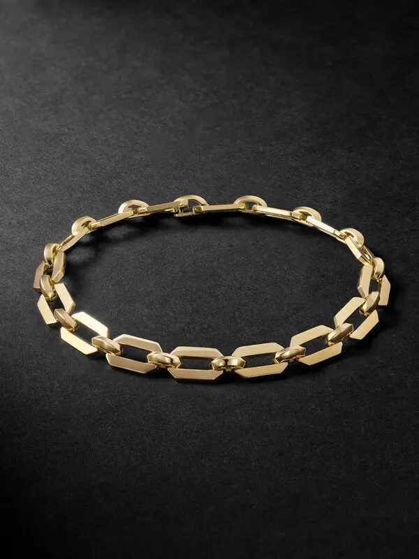 Shay Geo 18-karat Chain Bracelet - Gold