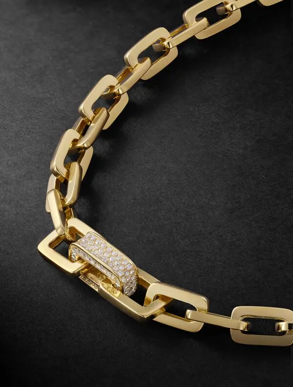 Shay 18-karat Diamond Chain Bracelet
