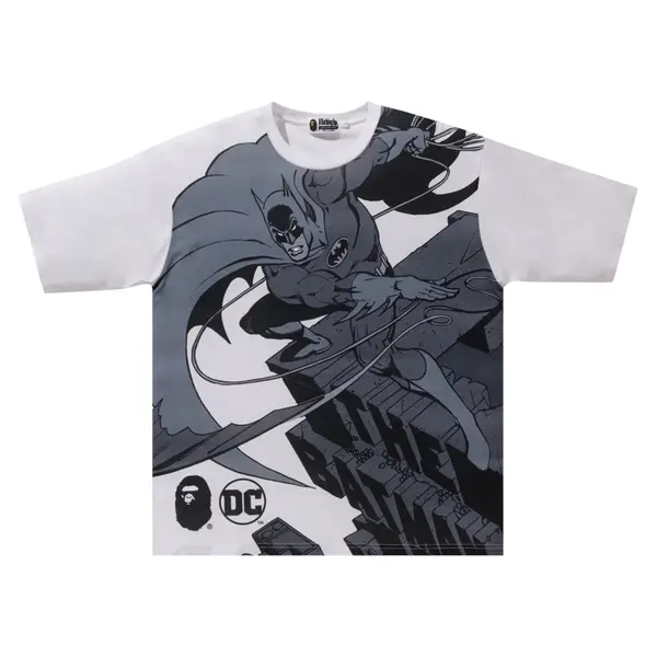 A BATHING APE X Dc Batman Relaxed Tee - White