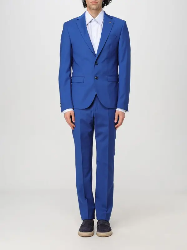 MANUEL RITZ Suit - Gnawed Blue