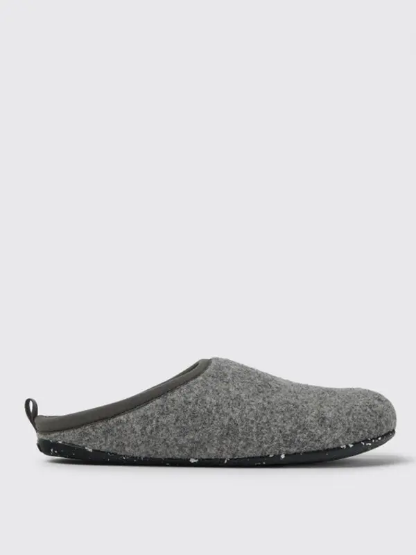 Camper Wabi Wool Sabots - Grey