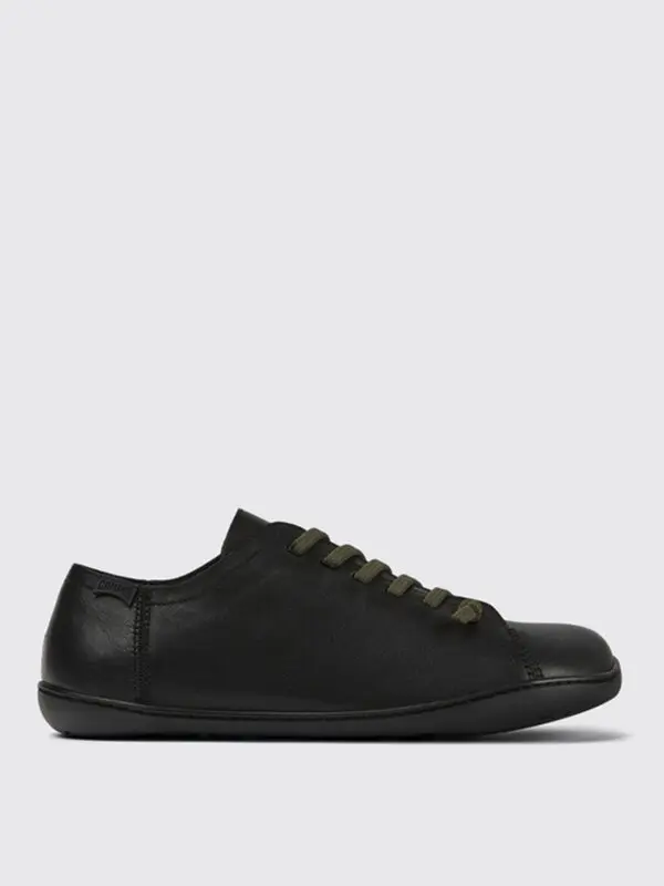 Camper Lace-up Leather Sneakers - Black