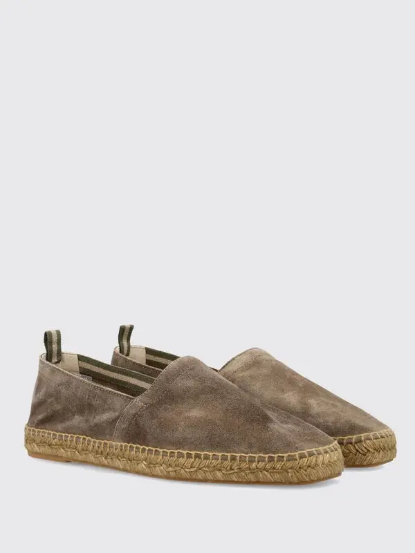 CastaÑer Suede Espadrille - Grey