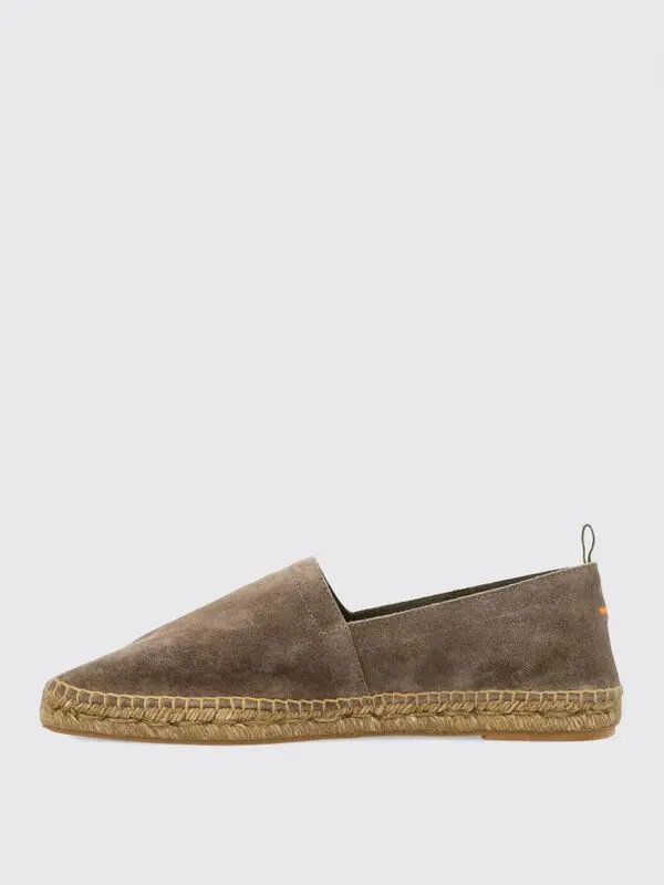 CastaÑer Suede Espadrille - Grey