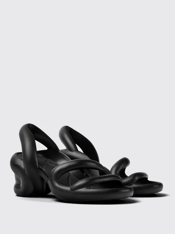Camper Heeled Sandals - Black