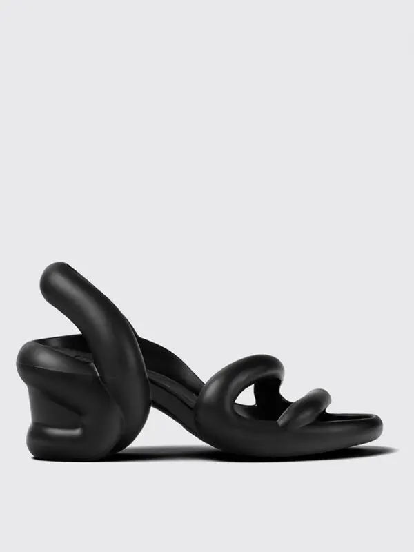 Camper Heeled Sandals - Black