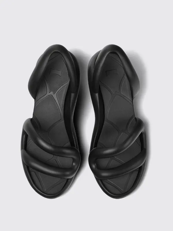 Camper Heeled Sandals - Black