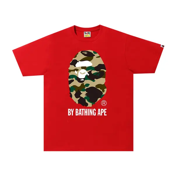 A BATHING APE 1st Camo Bathing Ape T-shirt - Red