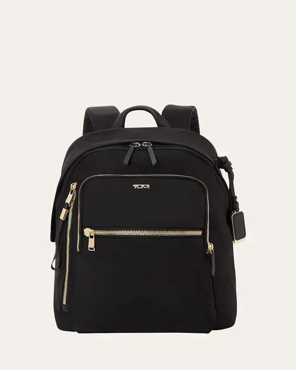 Tumi Halsey Backpack - Black/gold