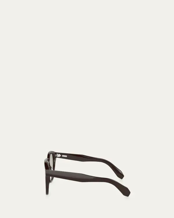 Oliver Spencer Keyhole Round Eyeglasses