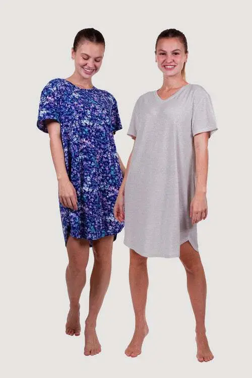 Natori Sleepshirt 2 Pack - Navy