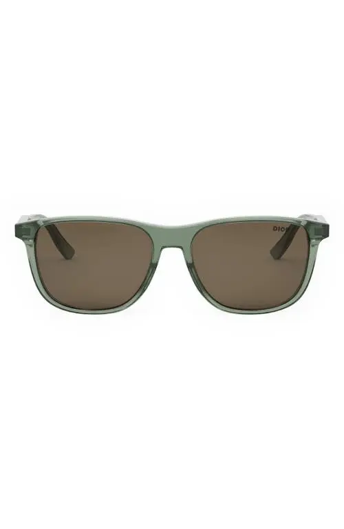 Dior Rectangular Sunglasses - Dark Green/ Other / Brown