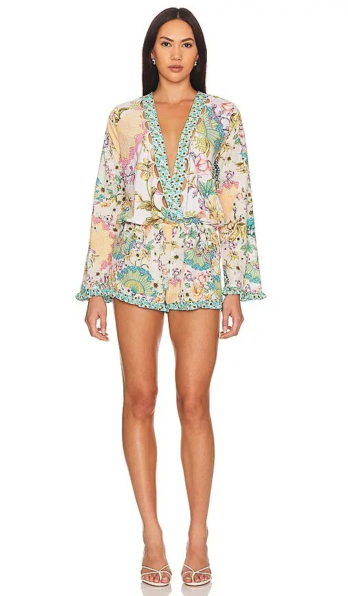 Agua Bendita X Larissa Romper - Shan Floral