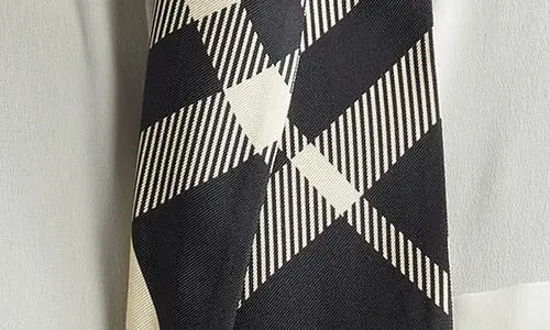 Burberry Reverse Check Silk Scarf