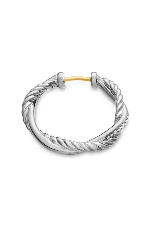 David Yurman Petite Infinity Hoop Earrings
