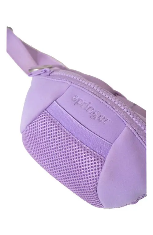 SPRINGER Dog Sling Bag With Water Bottle Set - Lilac