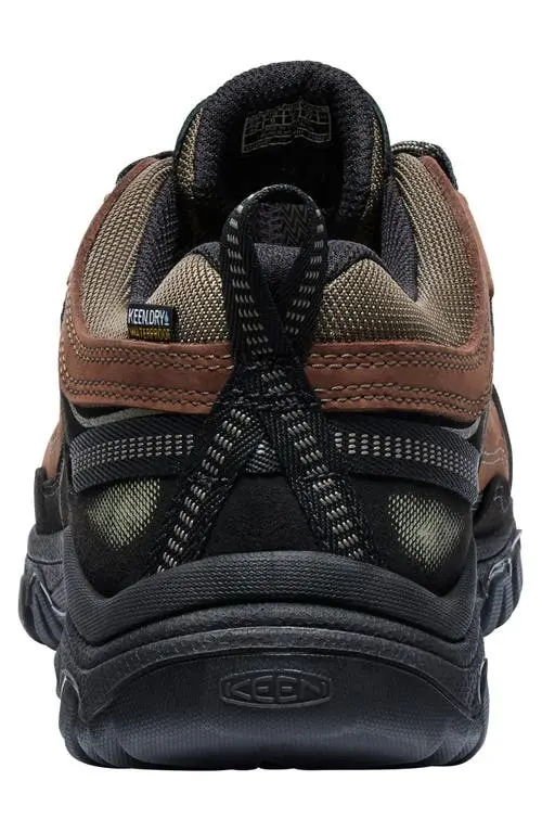 Keen Targhee Iv Waterproof Hiking Shoe - Bison/black