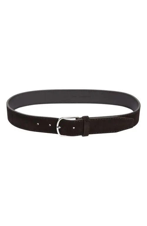 TOTEME Suede Belt - Espresso