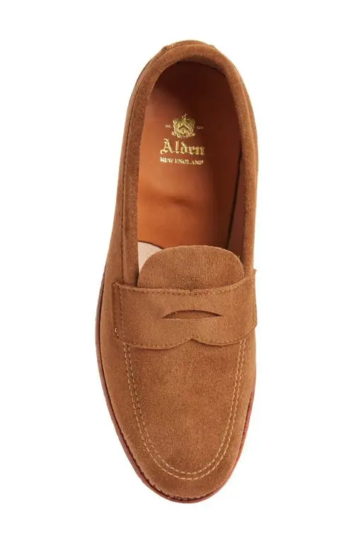 Alden Khrone Suede Loafer