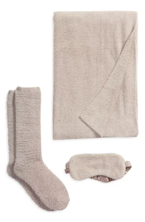 Barefoot Dreams Ultimate Travel Set - Deep Taupe
