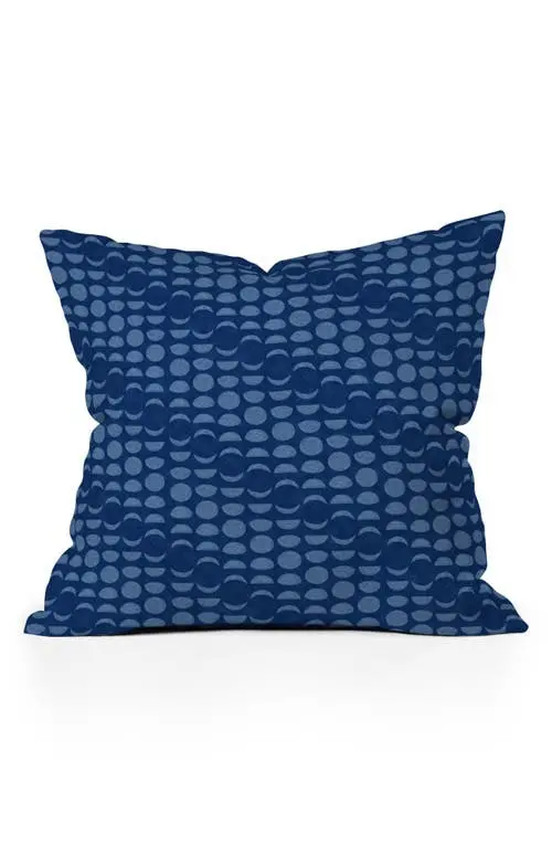 DENY DESIGNS Moon Sky Phases S Accent Pillow - Blue