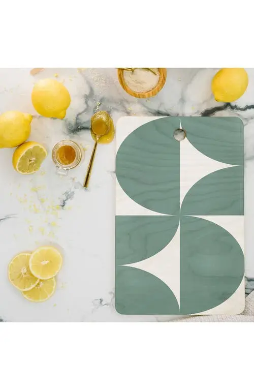DENY DESIGNS Bold Minimalism Cxii Bamboo Cutting Board