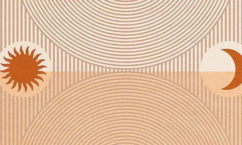 DENY DESIGNS Celestial Arches Iveta Abolina Cutting Board