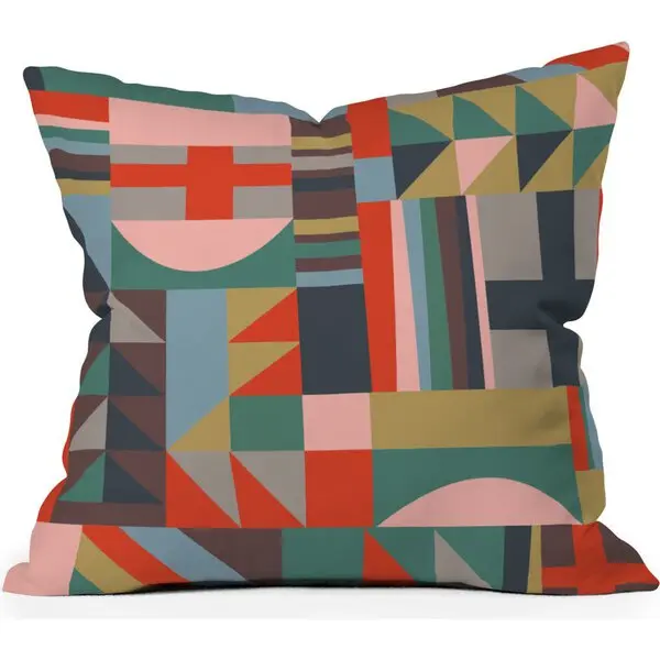 DENY DESIGNS Modern Love Warm Accent Pillow - Multi