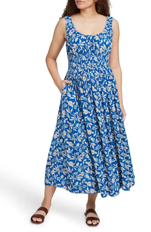 faherty sunseeker midi dress Sunseeker Smocked Waist Midi Dress (Women)